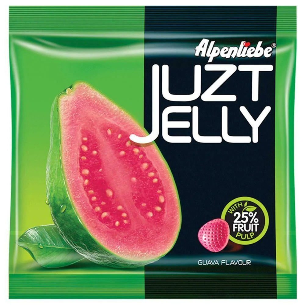 Buy Alpenliebe Guava Just Jelly Fruity and Chewy Candy Online Swadesh Square