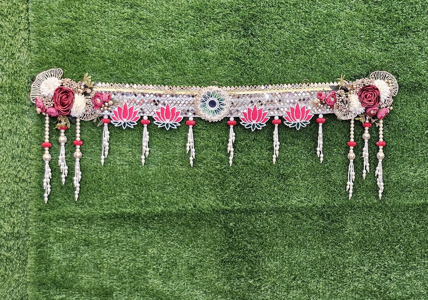 Handmade Bandarwal Toran – Colorful Hanging for Festive Home Decor ...