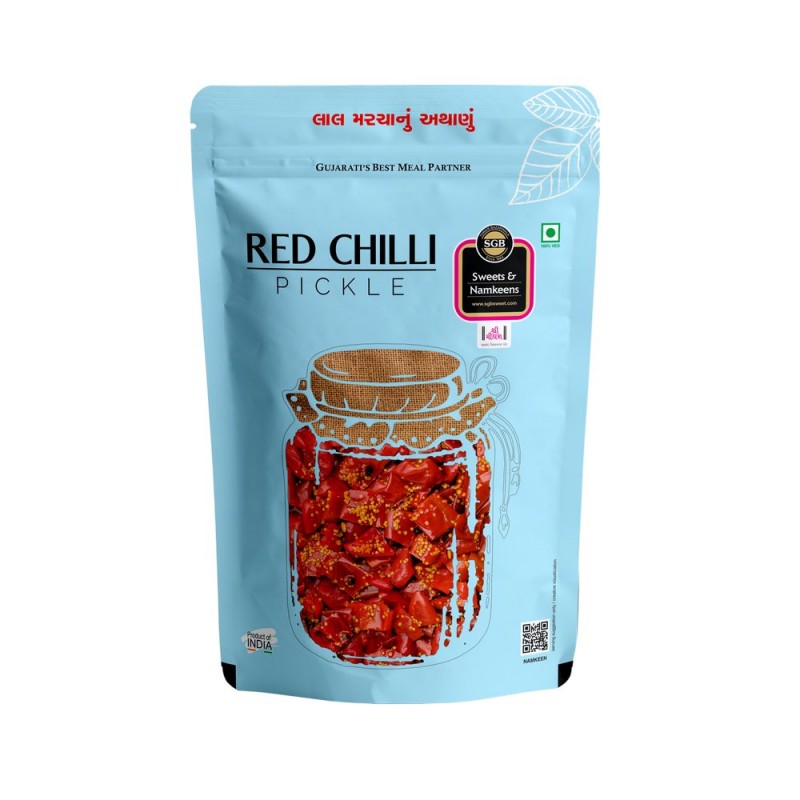 Buy Pickle Red Chilli Marcha - 200gm Online | Swadesh Square